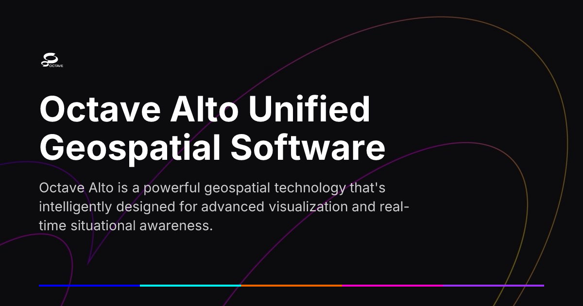 Octave Alto Unified Geospatial Software | Octave